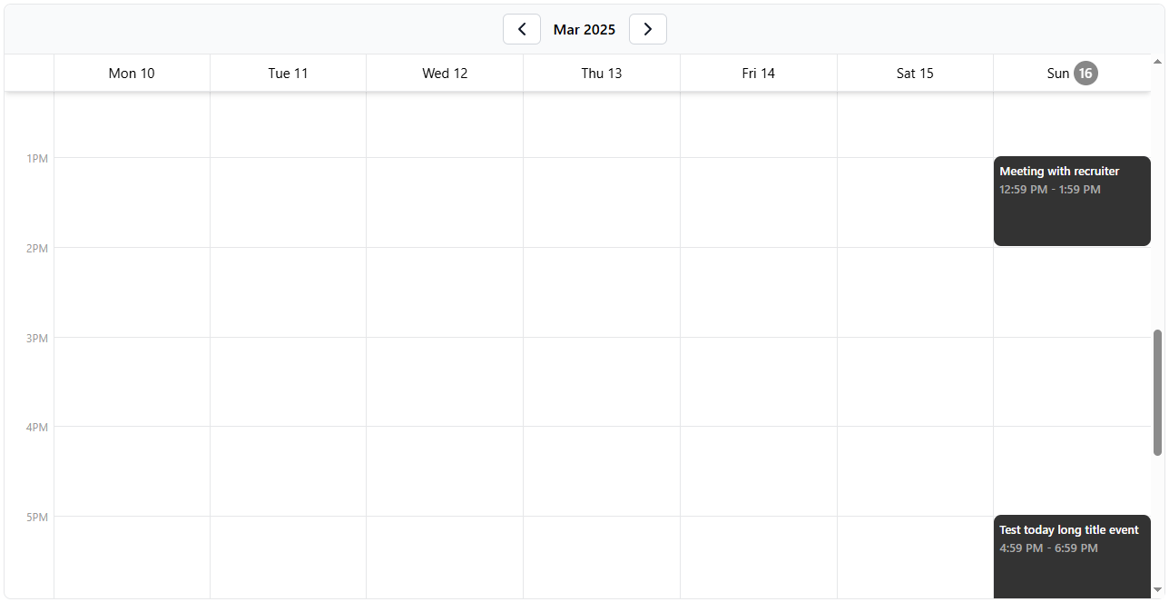 GitHub - pgrabovets/react-week-calendar